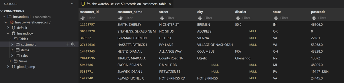 Using Databricks SQL in VSCode — Advancing Analytics