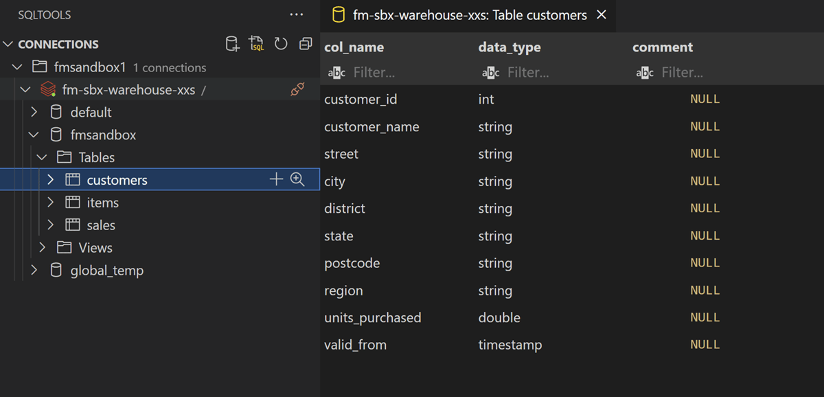 Using Databricks SQL in VSCode — Advancing Analytics