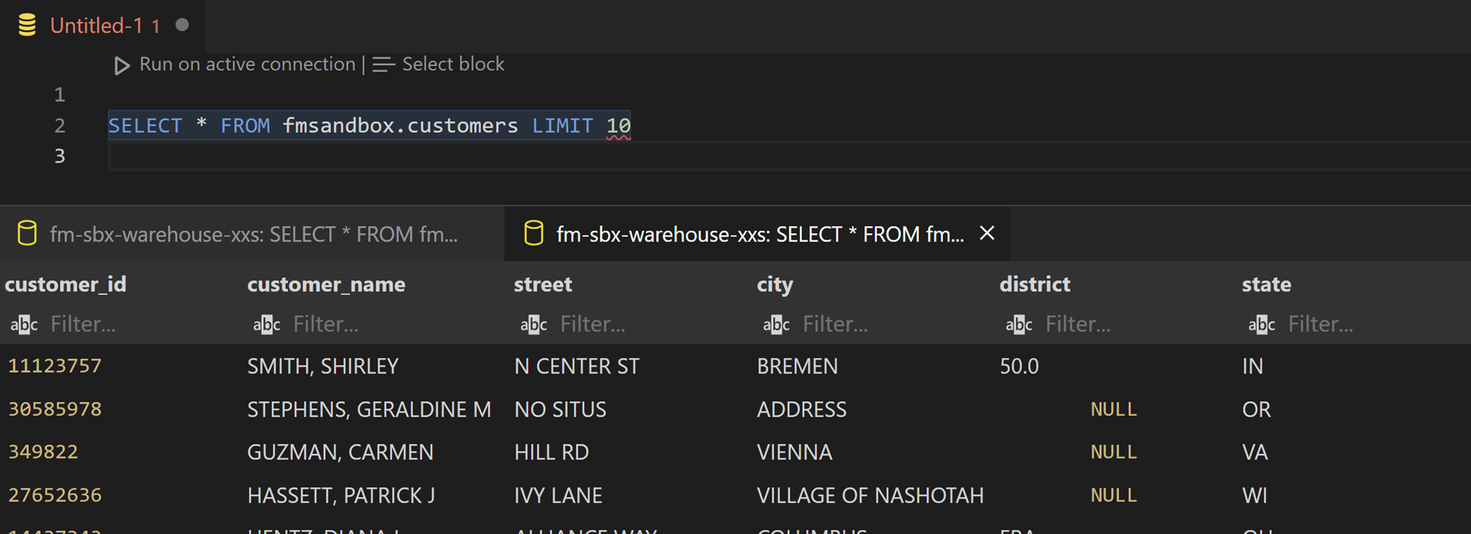 Using Databricks SQL in VSCode — Advancing Analytics