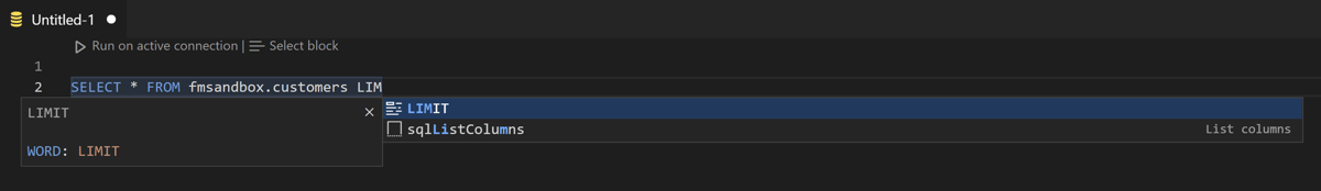 Using Databricks SQL in VSCode — Advancing Analytics