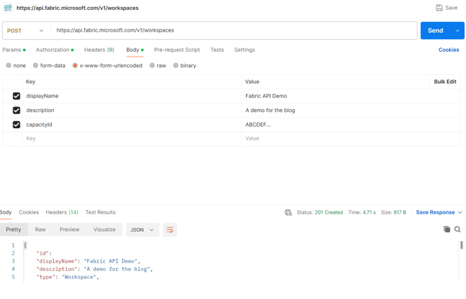 Fabric REST API 101: Stitching Together Your First Call