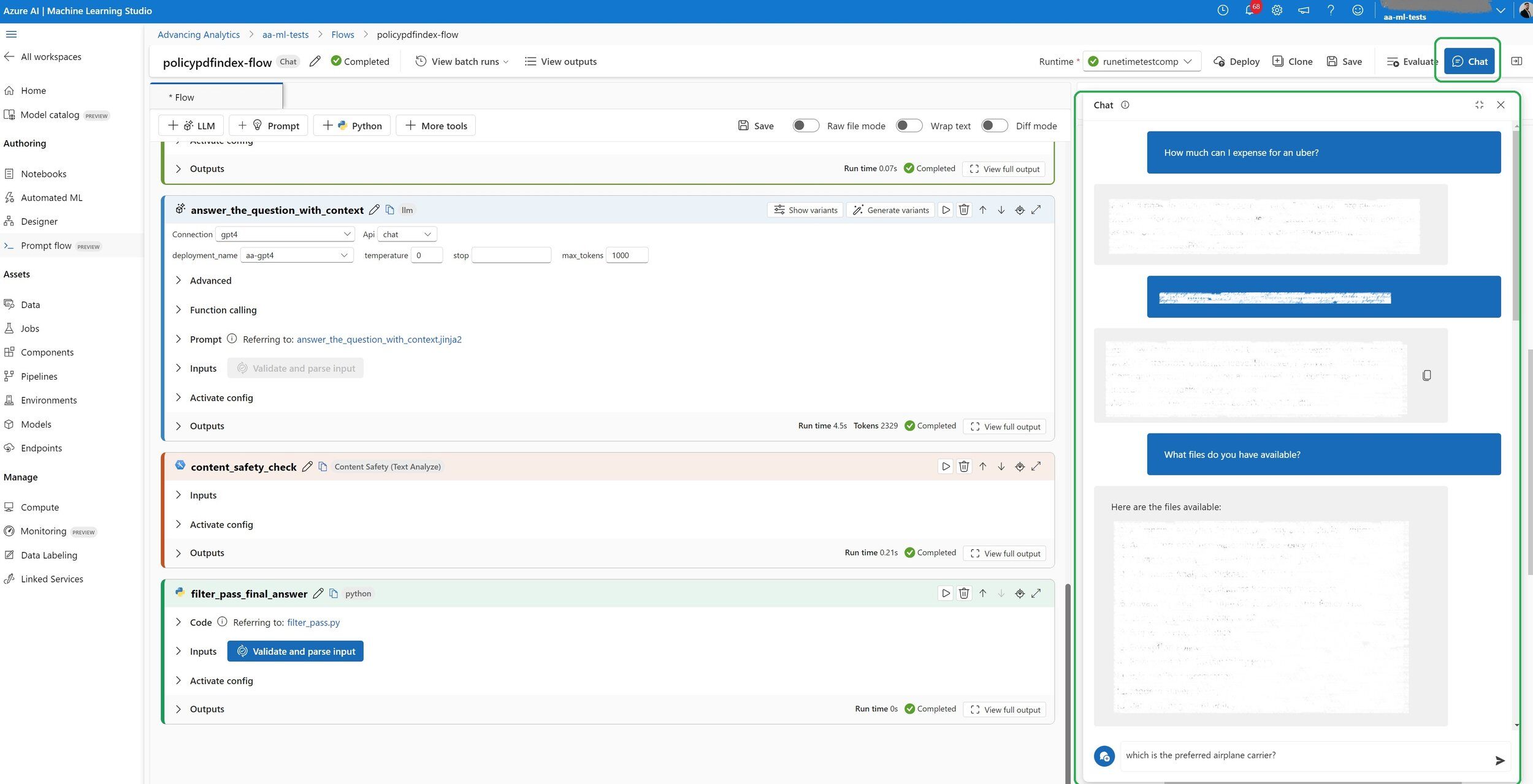 Azure’s PromptFlow: Deploying LLM Applications in Production — Advancing Analytics